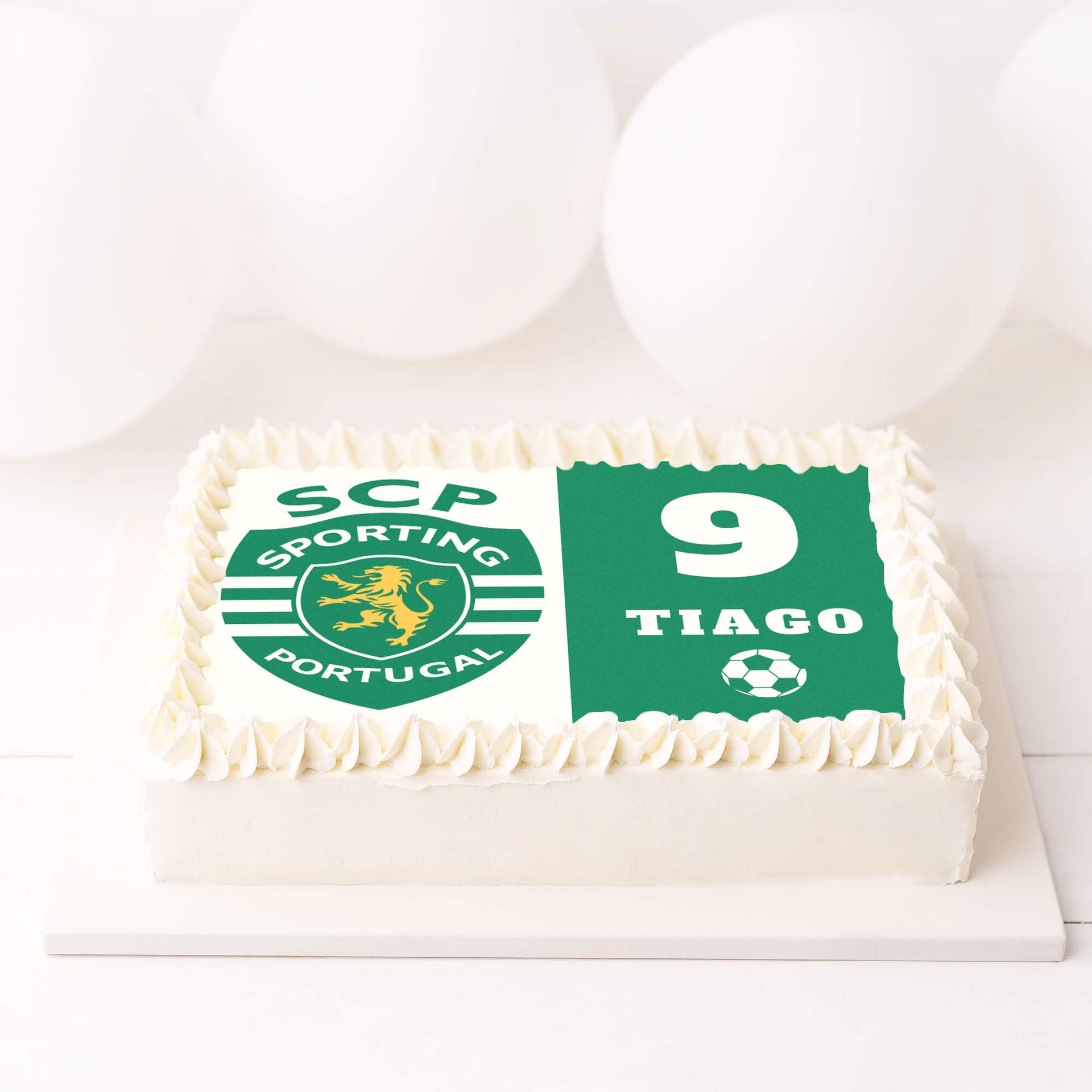 Bolo de aniversário Futebol Sporting SCP – Love In a Cake